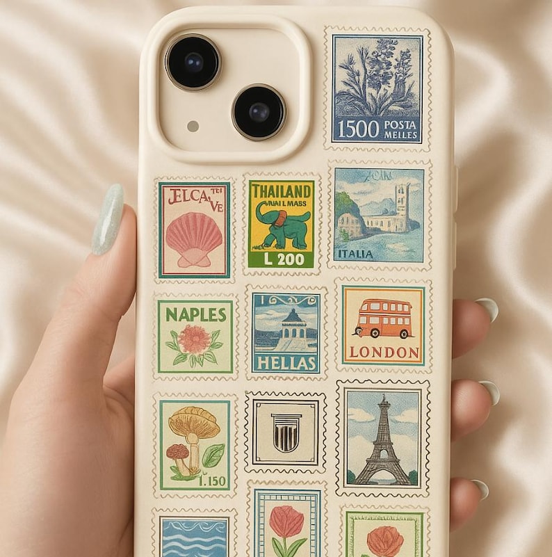 Retro Stamp Texture for iPhone Case - Etsy