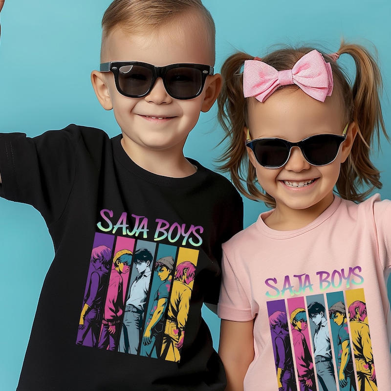 Saja Boys Tshirt Abby - Etsy UK