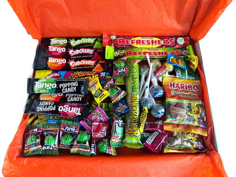 Ultimate Sour Candy Gift Box – Letterbox Friendly, Handcrafted ...