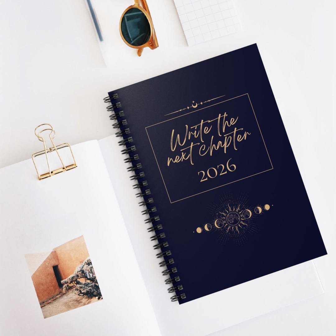 2026 New Years Resolution Journal Dark Blue | Goal Setting Planner ...