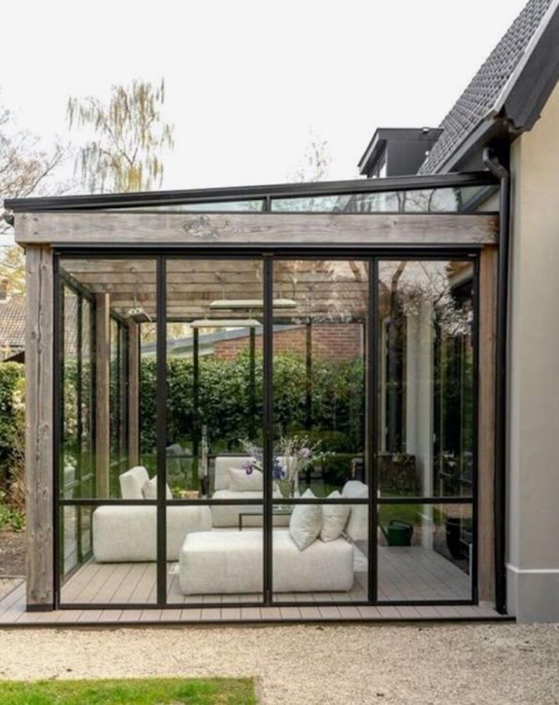 Custom Glass Sunroom Full House Window Door Package - Made-to-order All ...