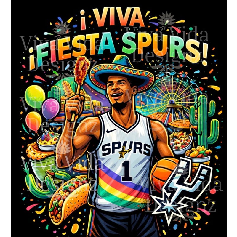 Spurs Fiesta Logos - Etsy