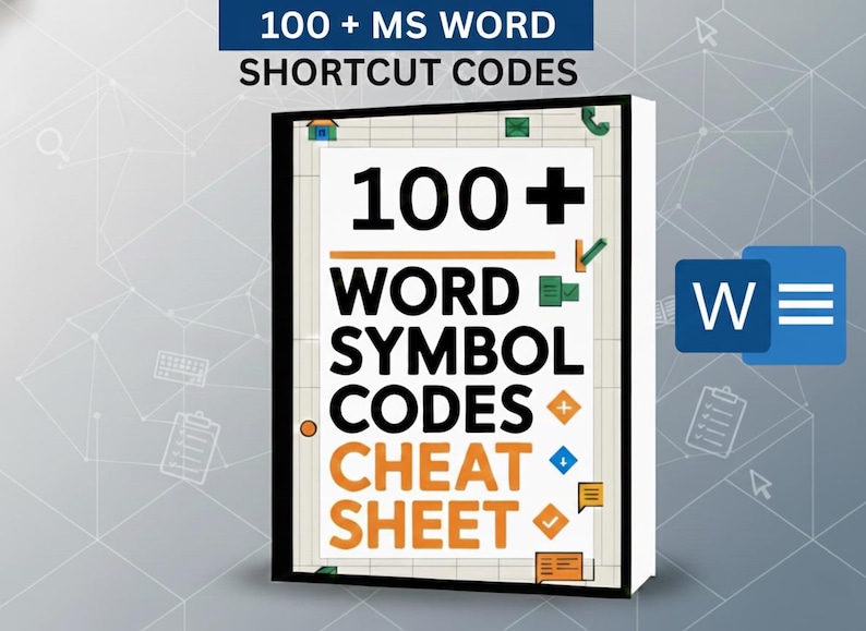 200+ MS Word Symbol Shortcuts Cheat Sheet | Word Shortcut Keys Guide ...