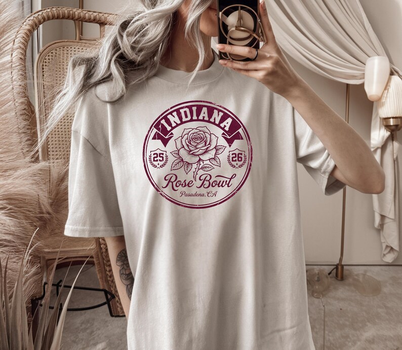 Indiana Rose Bowl Sweatshirt 2025 2026, Vintage Rose Football Design ...