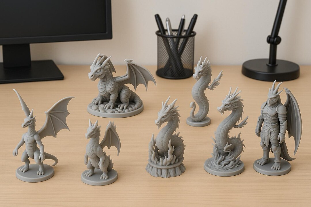 Dragon STL Files | Dragon | Commercially Licensed 3D Printable Files ...