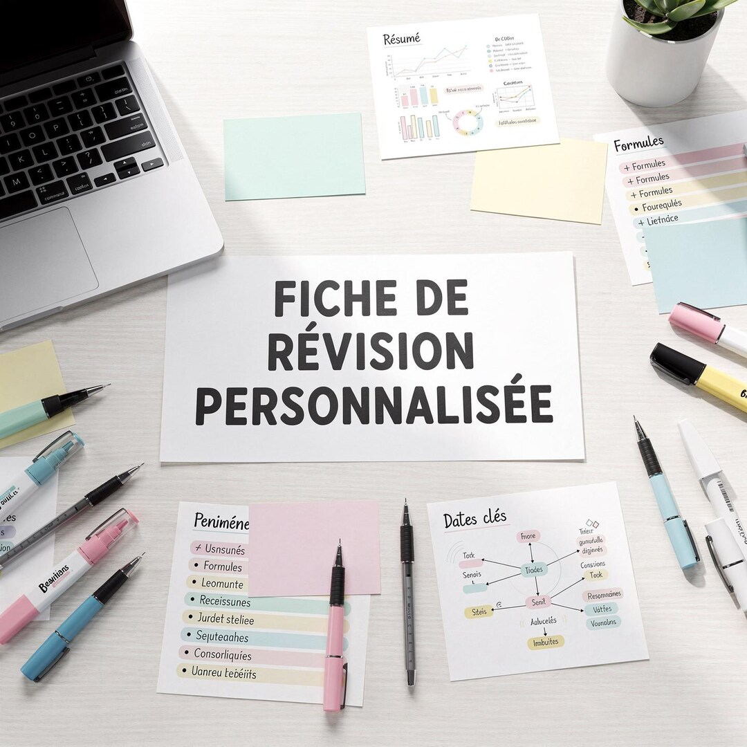 Personalized Revision Sheet – Transform Your Lessons Into a Clear and ...