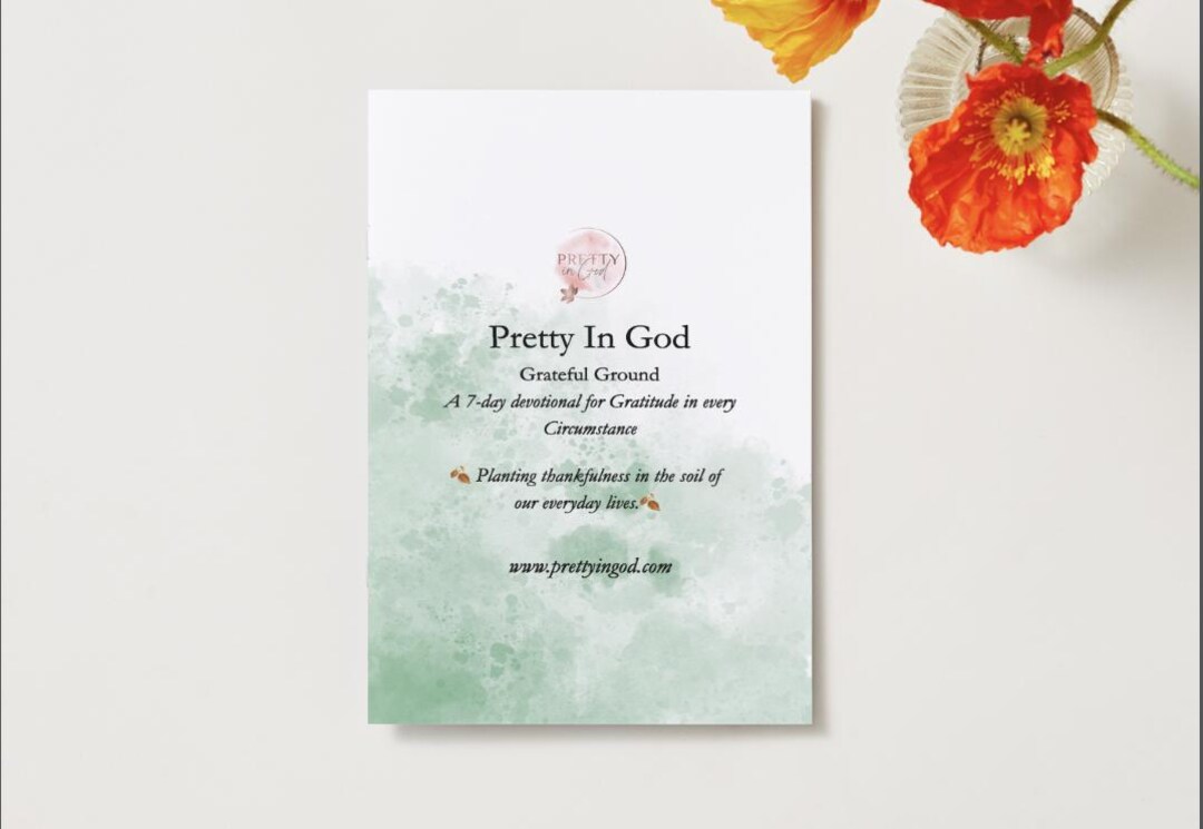 Grateful Ground – Printed 7-day Christian Devotional | Gratitude ...