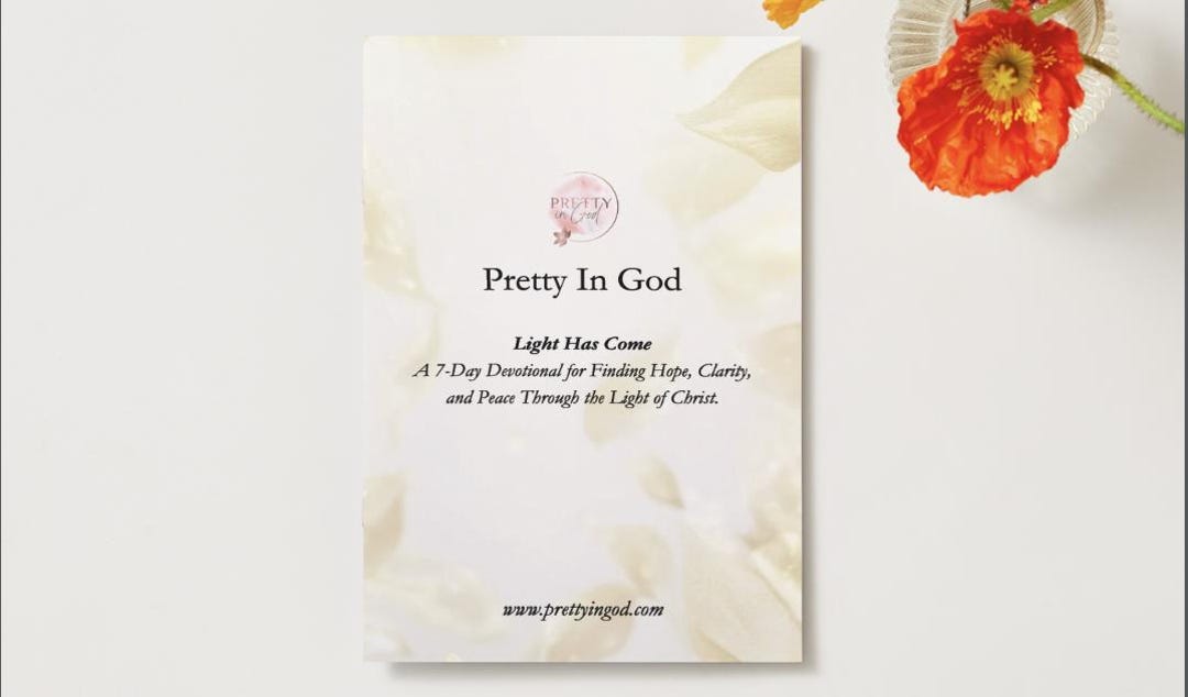 7-day Advent Devotional Booklet | Light Has Come, Christian Gift - Etsy