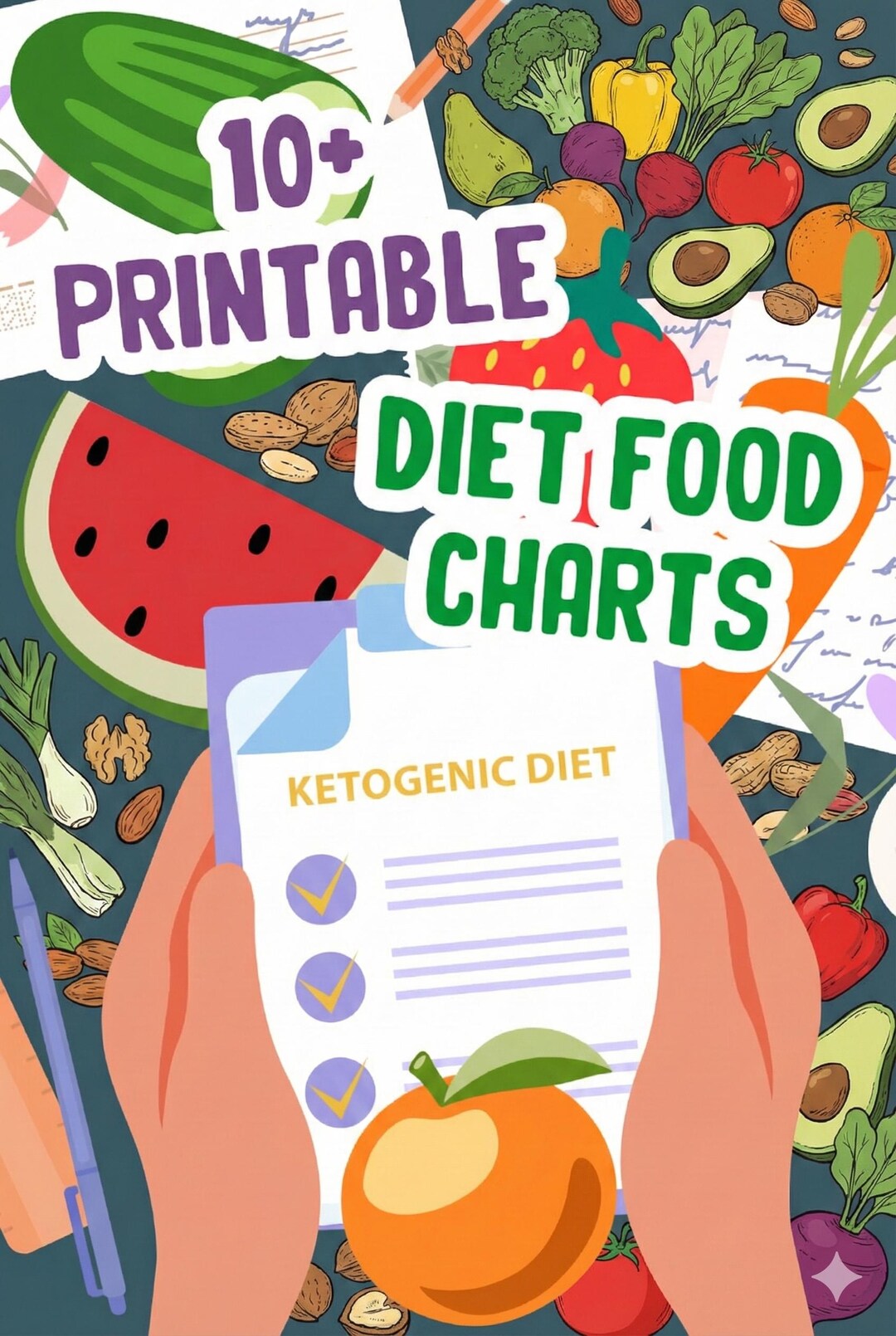 Weekly Meal Planner | Nutrition Tracker PDF, Diet Journal - Etsy