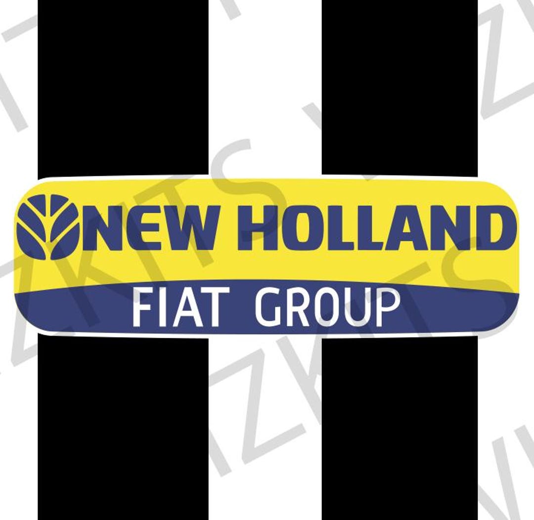 Juventus New Holland Fiat Group Retro Sponsor Patch Replacement - Iron ...