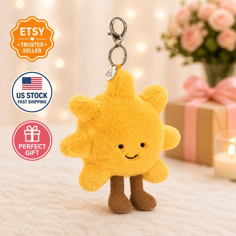 Jellycat Keychain Cat - Etsy