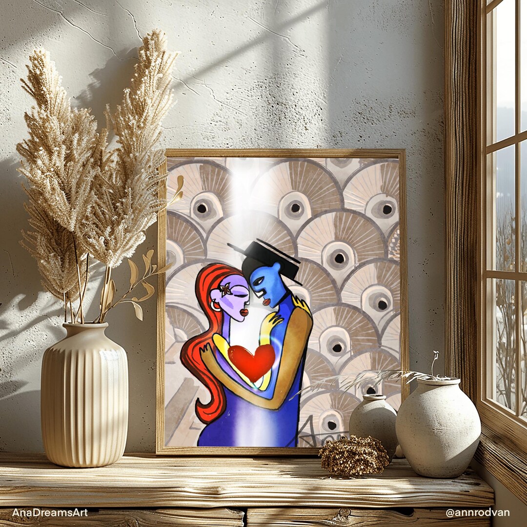 Cascade Amore | Digital Art Print | Contemporary Unique Abstract ...