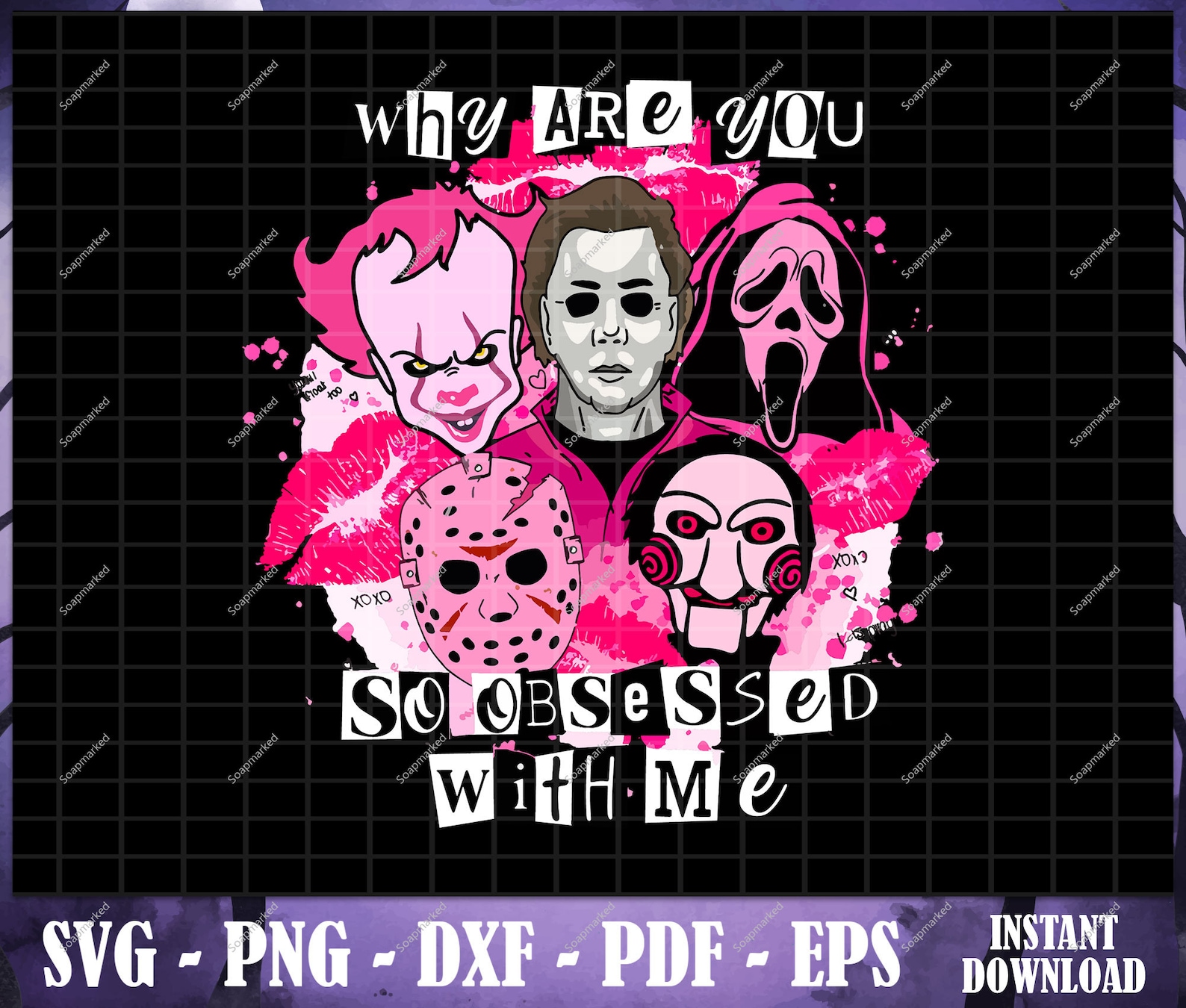 Why Are You So Obsessed With Me Svg Horror Characters Svg Etsy why-are-you-so-obsessed-with-me-svg-horror-characters-svg-etsy