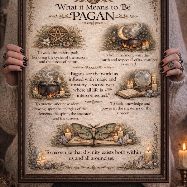 Modern Pagan Decor - Etsy New Zealand