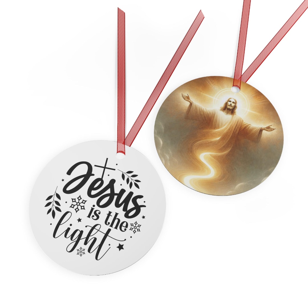 Jesus is the Light Christmas Ornaments, Christmas Special Gifts ...