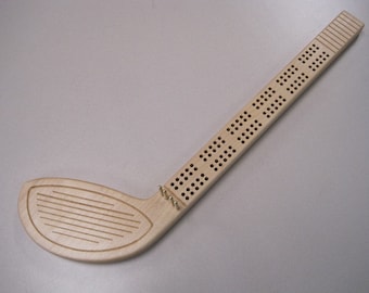 Cribbage Board "golf Theme" - Etsy