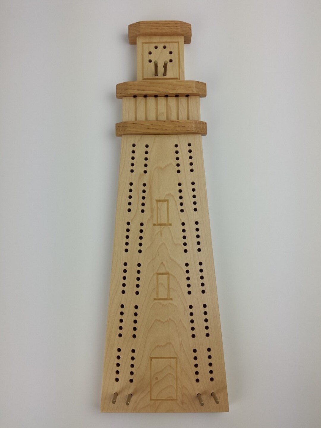 Lighthouse Cribbage Board - Etsy