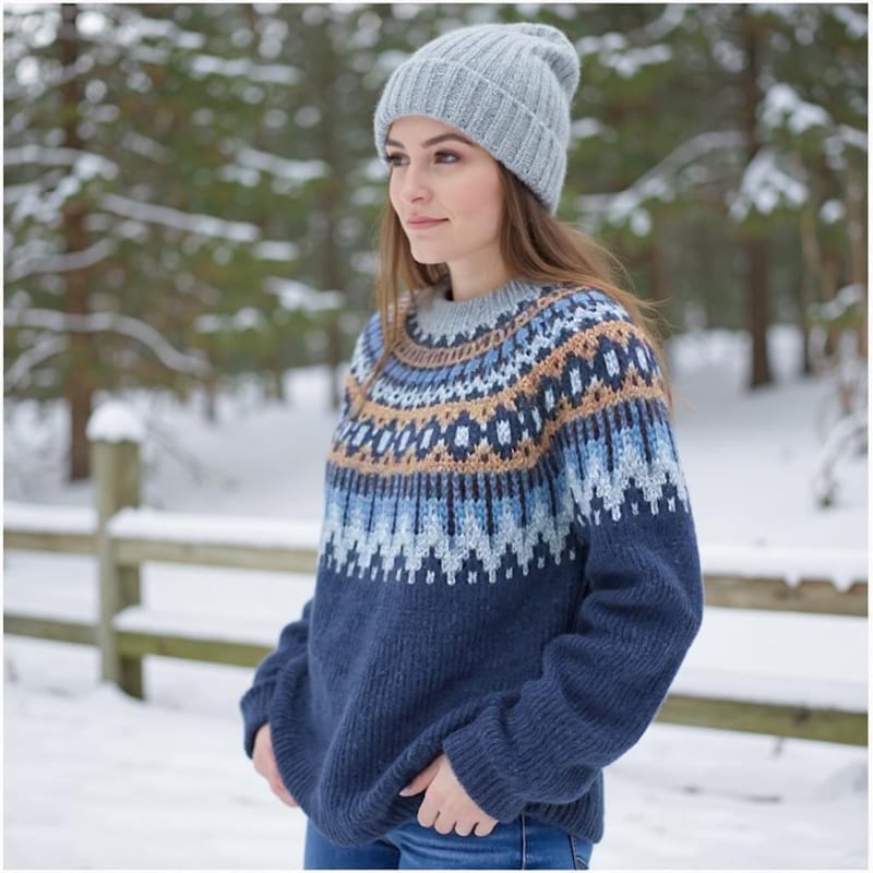 Light Knit Handmade Sweater - Etsy Canada