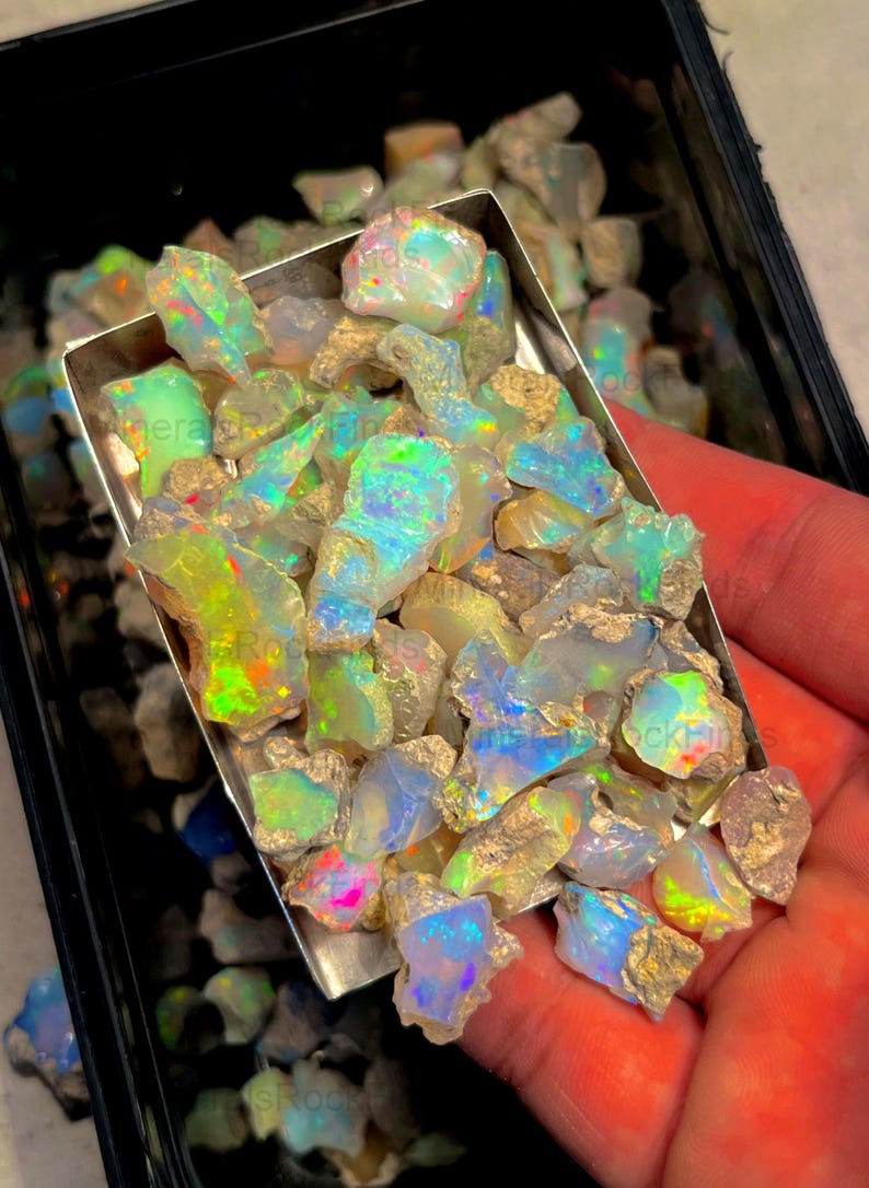 Natural Ethiopian Opal Raw,huge Size Opal Rough,grade Quality Opal Raw ...