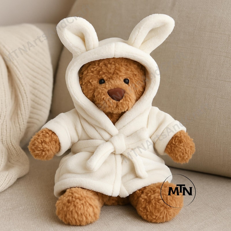 Bartholomew Bear Bathrobe Outfit - Etsy