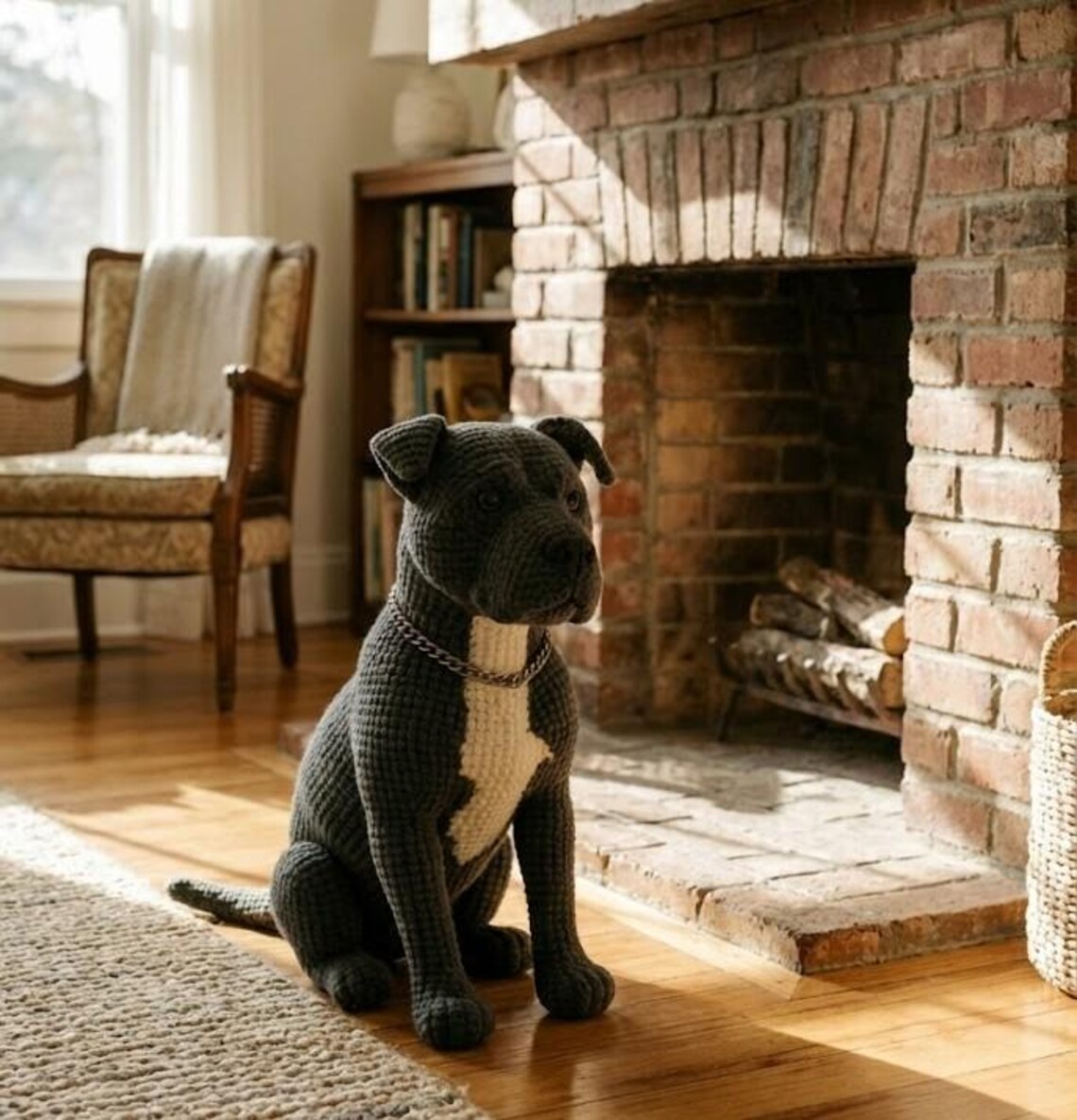 Realistic Pitbull Amigurumi Pattern, Staffy Crochet Dog PDF, Lifelike ...