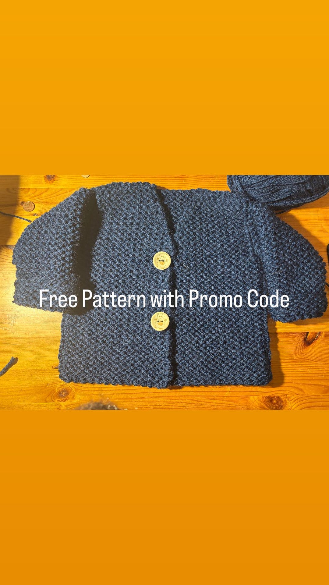 Garter Stitch Baby Cardigan (6months) - Loom Knitting Pattern - Etsy