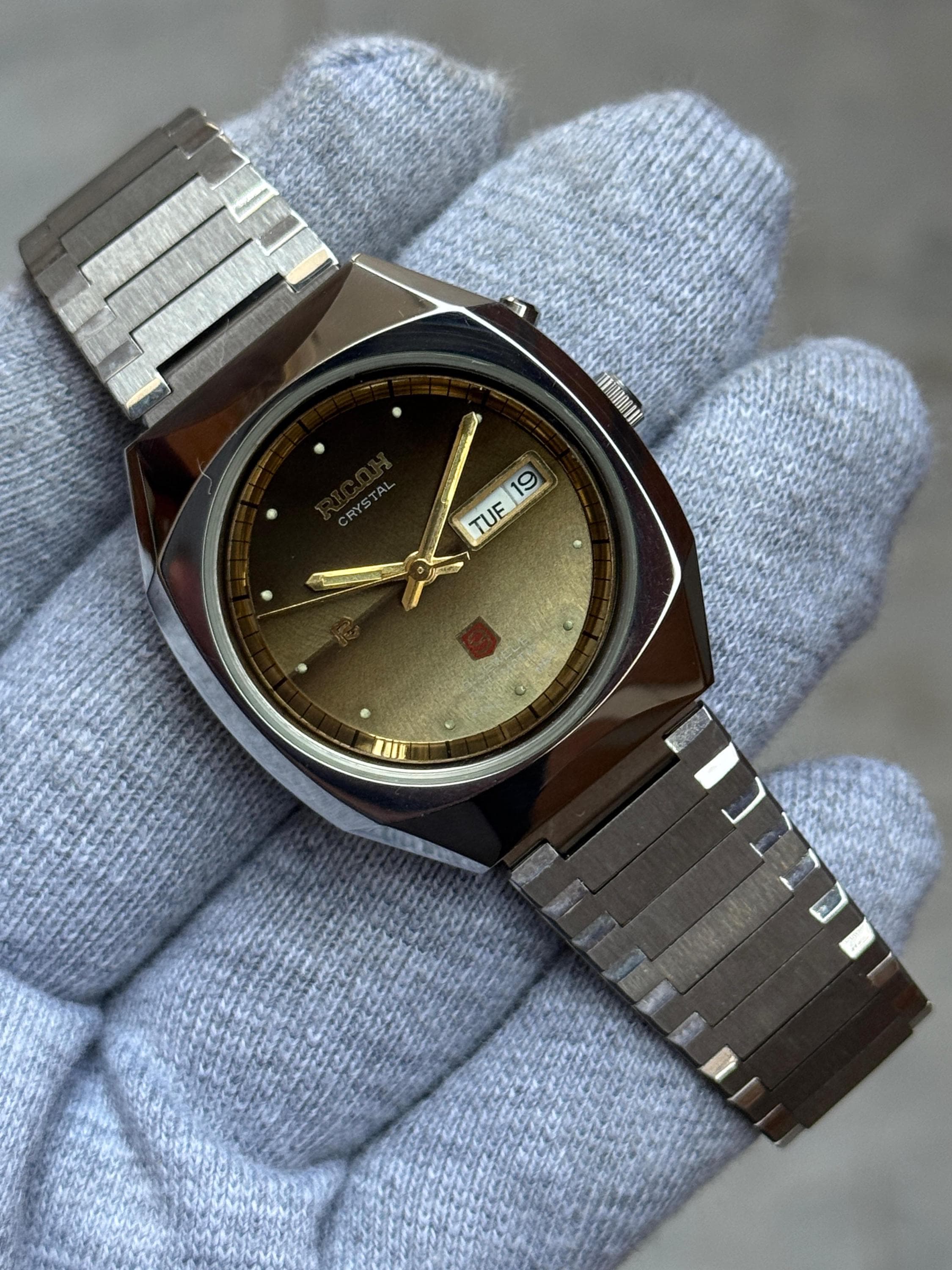 Vintage Ricoh Automatic Day/date Men's Wrist Watch - Etsy Canada