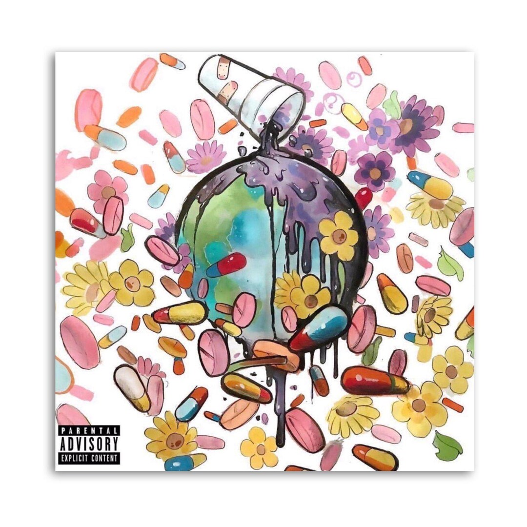 Future Rapper Rap Music Hip Hop Painting on Canvas Wall Art Poster ...