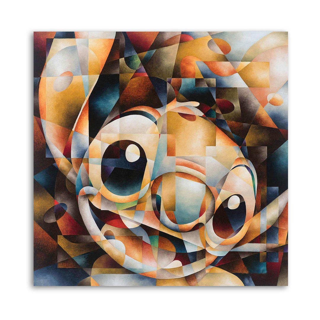 Stitchs of Lilo and Stitch Painting on Canvas Wall Art Poster Picture ...