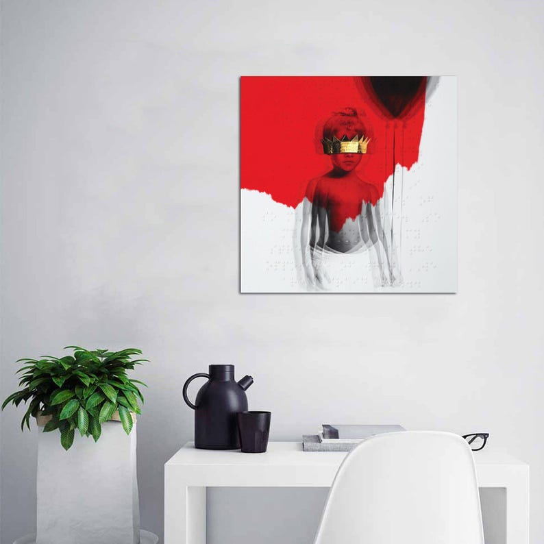 Anti Album Cover Genius Painting on Canvas Wall Art Poster Picture ...