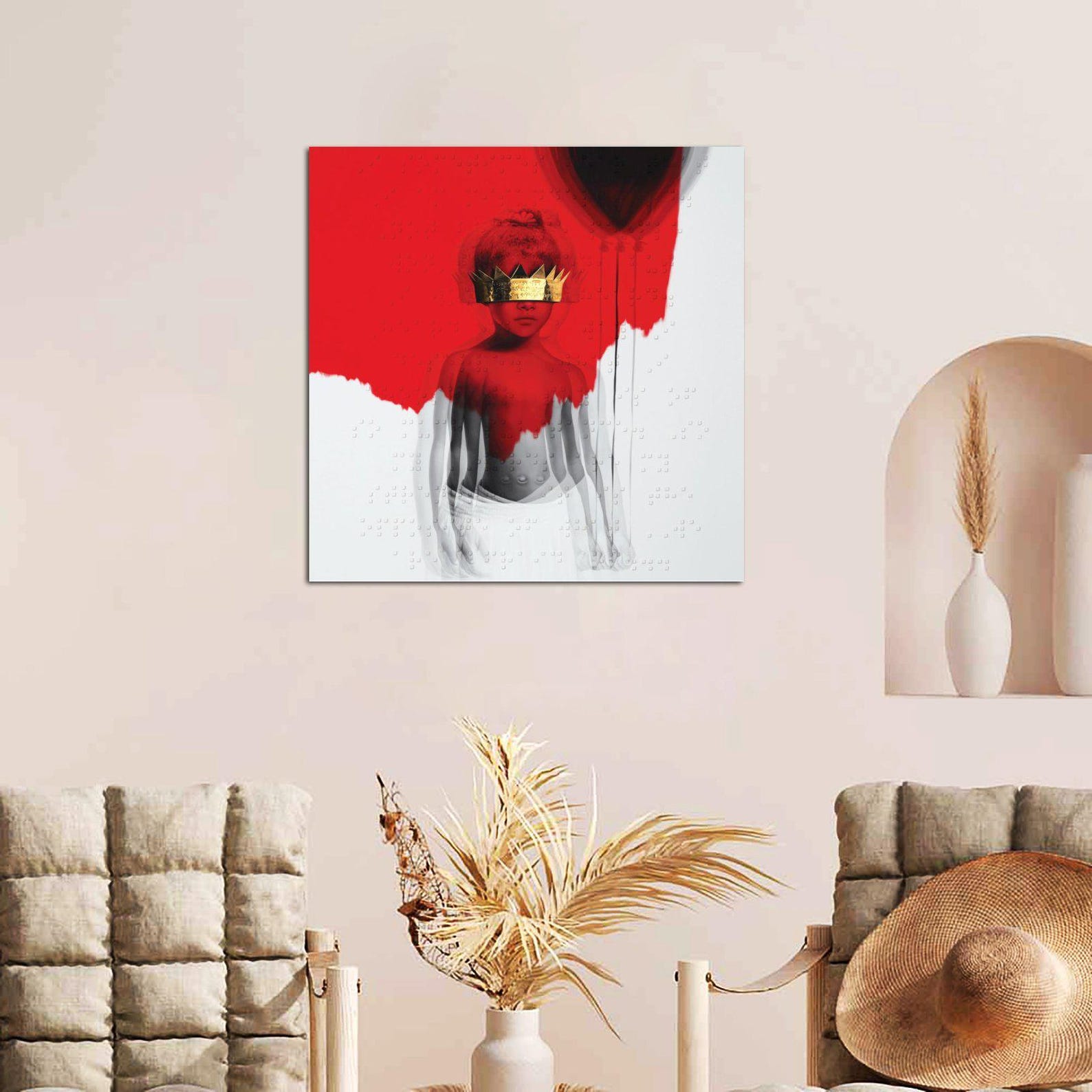 Anti Album Cover Genius Painting on Canvas Wall Art Poster Picture ...