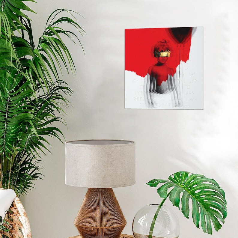 Anti Album Cover Genius Painting on Canvas Wall Art Poster Picture ...