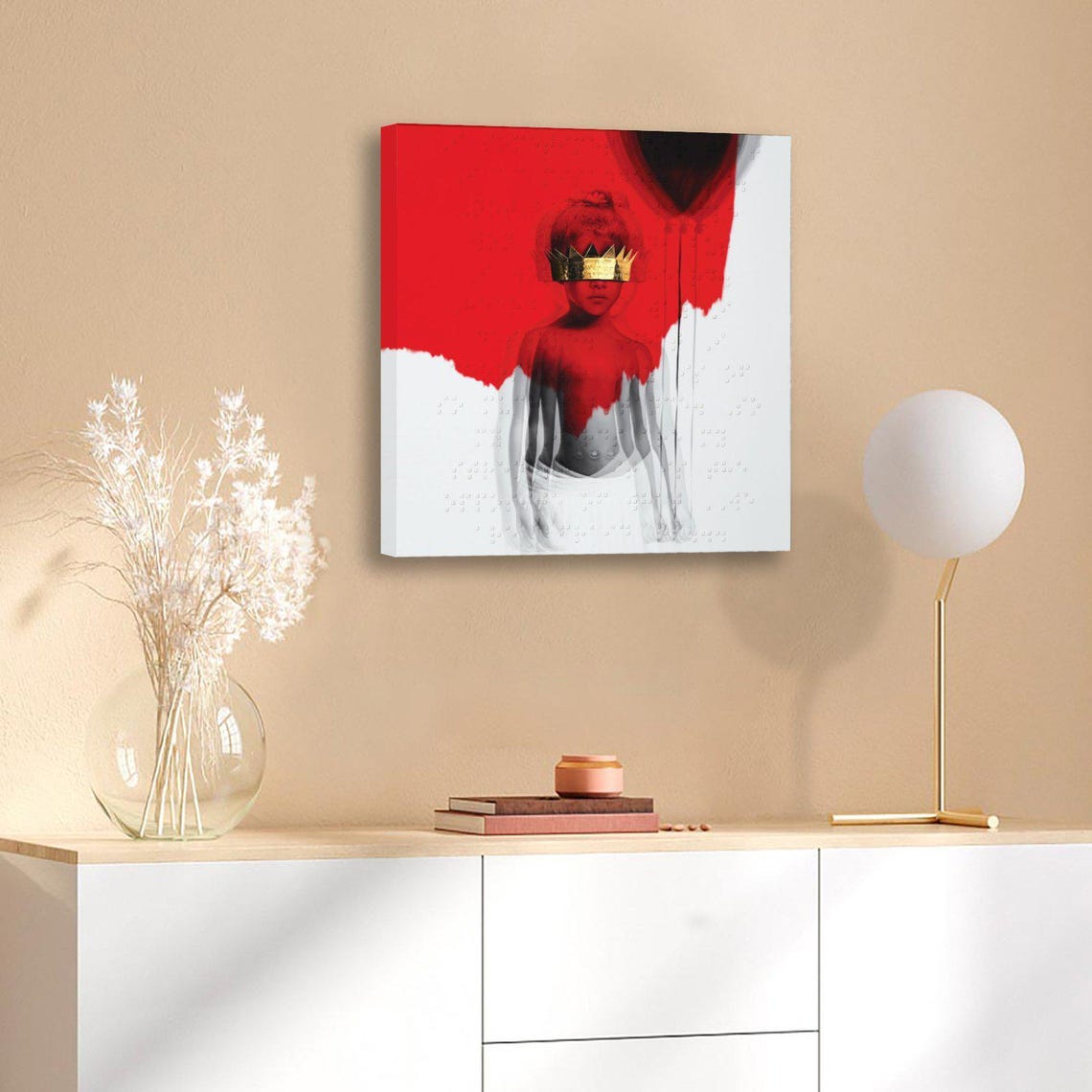 Anti Album Cover Genius Painting on Canvas Wall Art Poster Picture ...