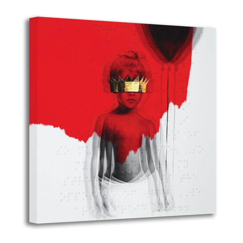 Anti Album Cover Genius Painting on Canvas Wall Art Poster Picture ...