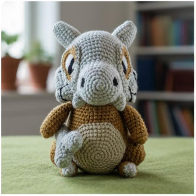 Cubone Crochet Patterns - Etsy