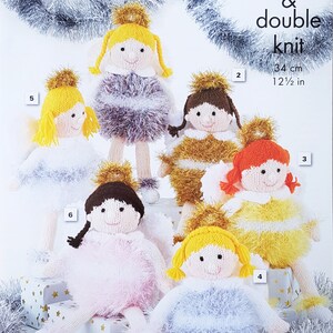 Tinsel Christmas Knitting Crochet Wool/yarn King Cole 50g Tinsel Chunky ...