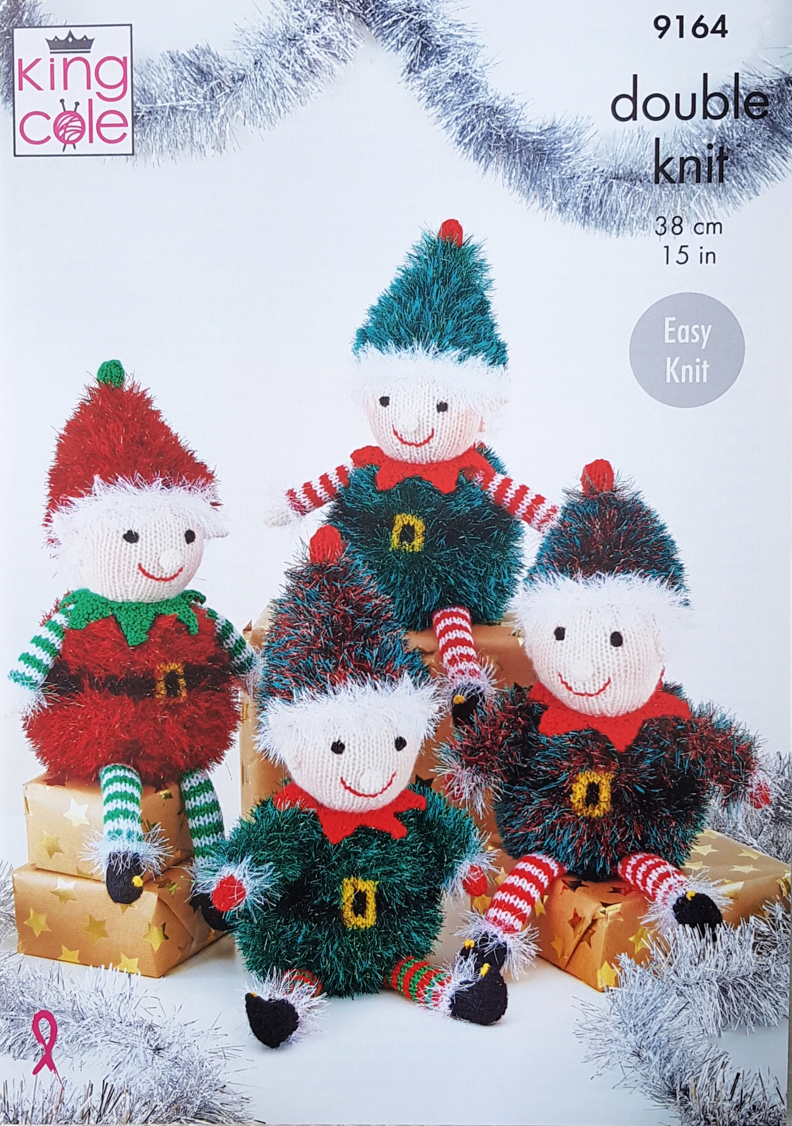 Tinsel Christmas Knitting Crochet Wool/yarn King Cole 50g - Etsy UK