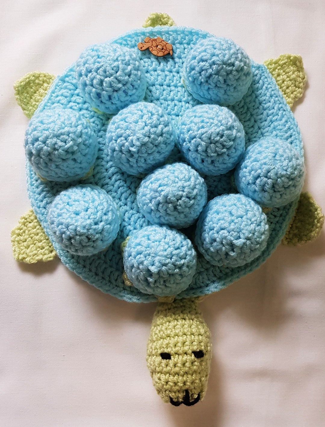 Tortoise/turtle Toy Mummy and 10 Babies Colour Matching Memory Game ...