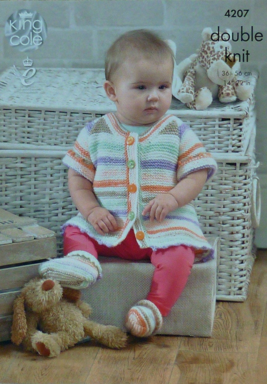 Baby Knitting Wool/yarn King Cole Candystripe Double Knitting - Etsy UK