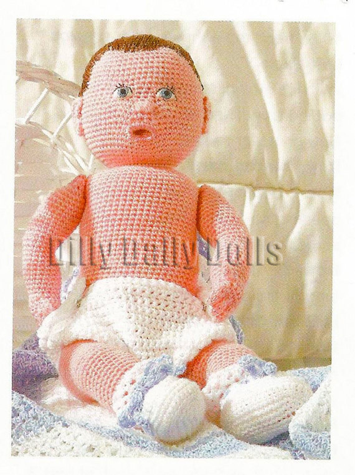 Life size baby doll crochet pattern | Etsy