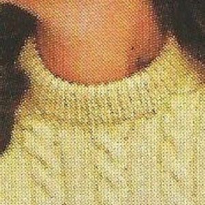 Easy Round Neck Cable Sweater Pattern With Raglan Sleeves for the Whole ...