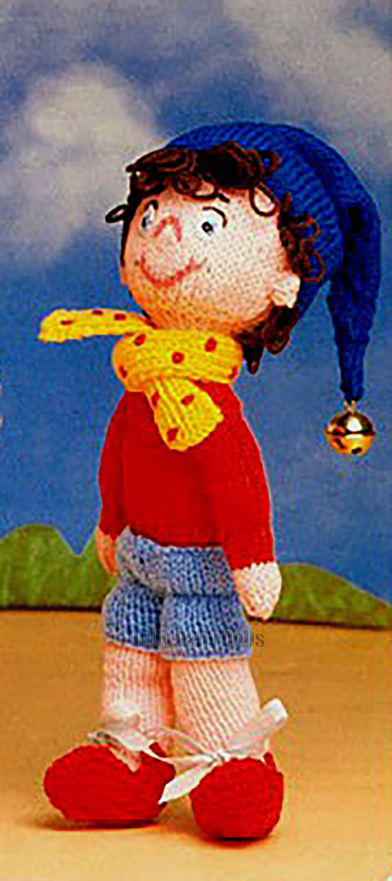Vintage Noddy and Big Ears Toy DIGITAL PDF Knitting Pattern in | Etsy ...