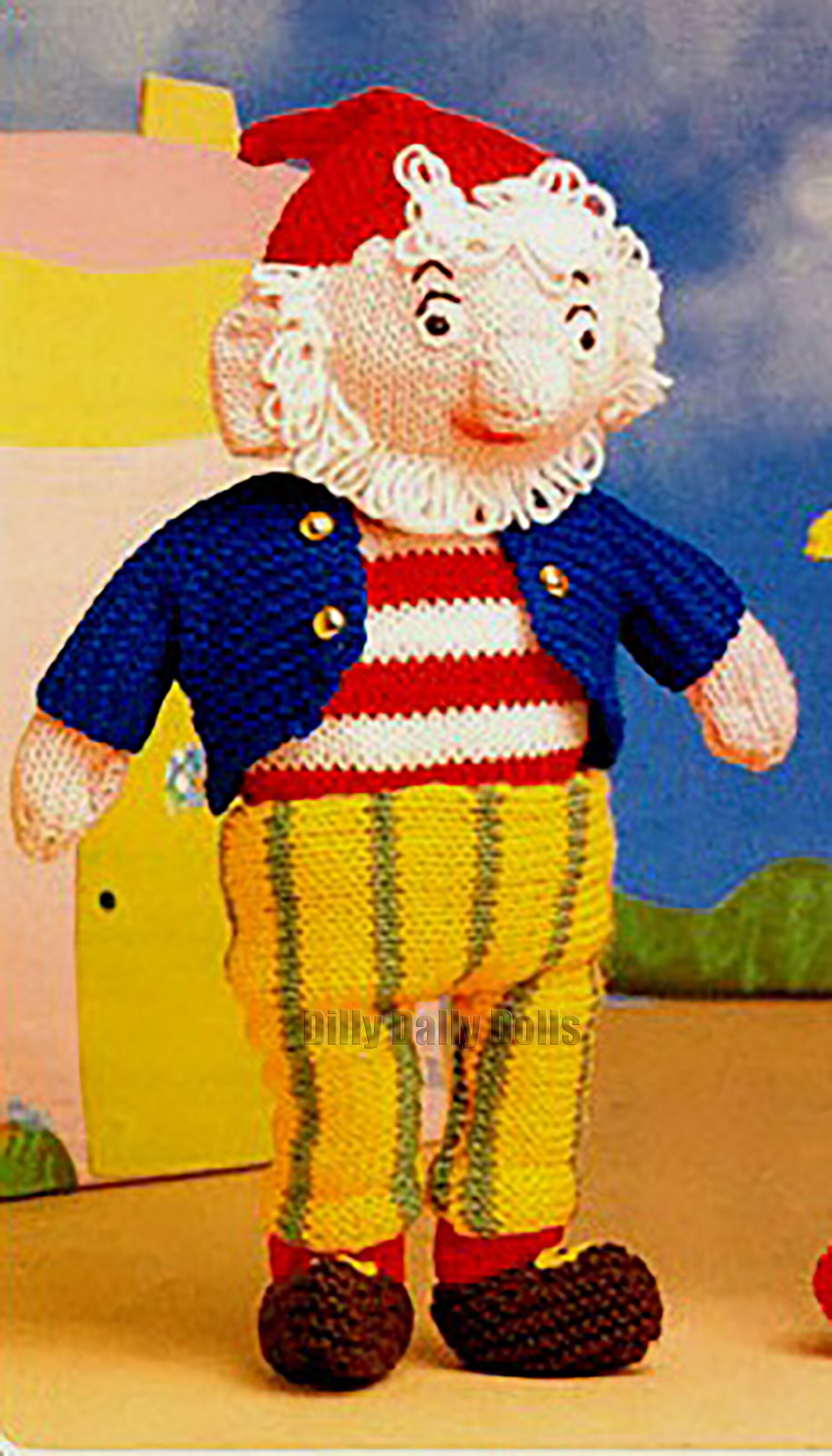 Vintage Noddy and Big Ears Toy DIGITAL PDF Knitting Pattern in - Etsy UK
