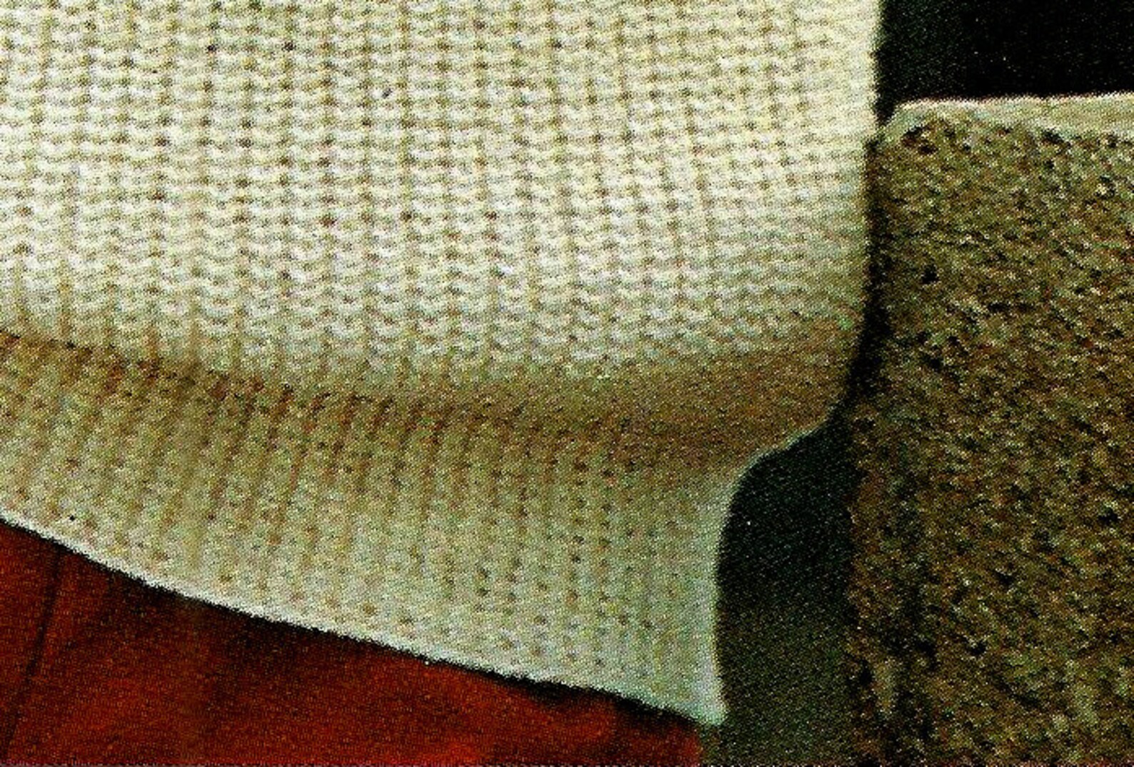 Man's Fisherman's Rib Sweater Pattern Loose Fit With - Etsy New Zealand