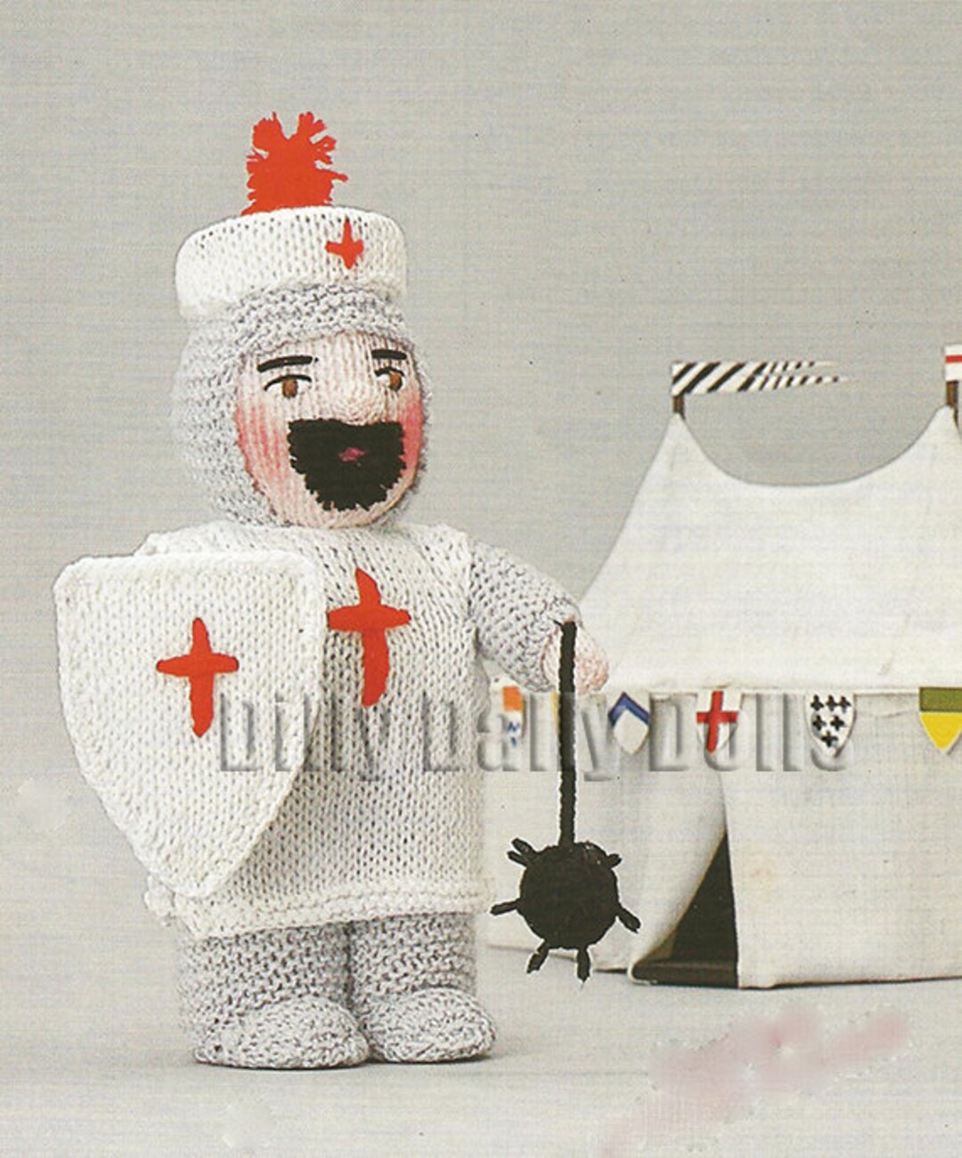 Vintage CRUSADER Toy Knitting Pattern - Etsy