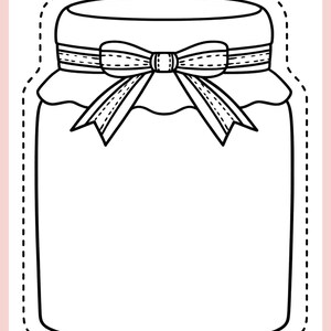 Things I Love Valentine’s Day Jar Craft for Kids or Classroom Activity ...