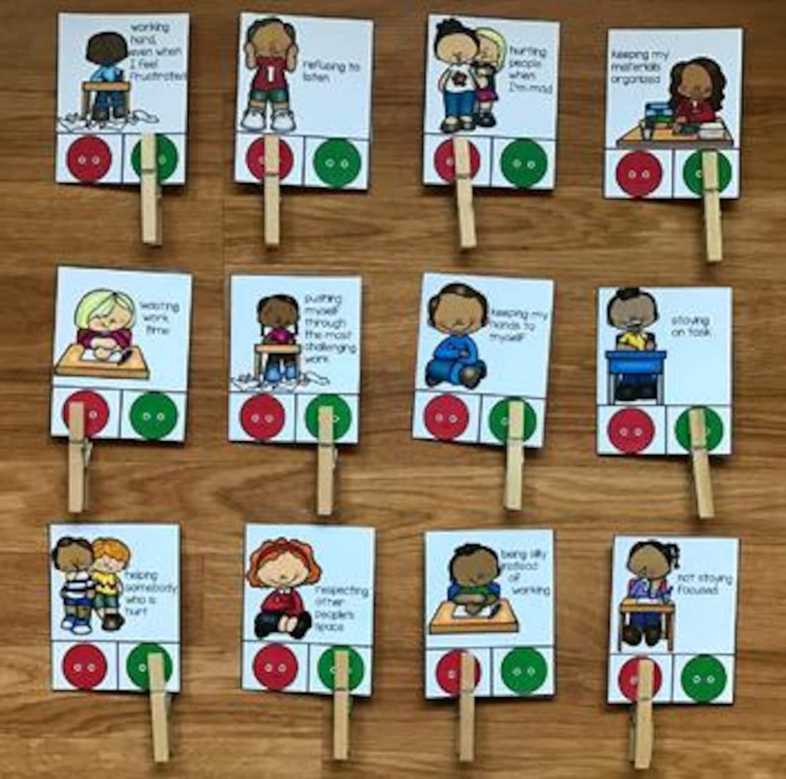 Social Skills Task Cards - Behavior Identification, Group Activities - Etsy