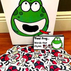 Feed Frog Activity Set: Educational Spring Game - Speech Therapy Tool ...