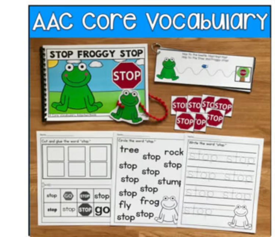 Part 2 Core Vocabulary Words Growing Bundle - Etsy