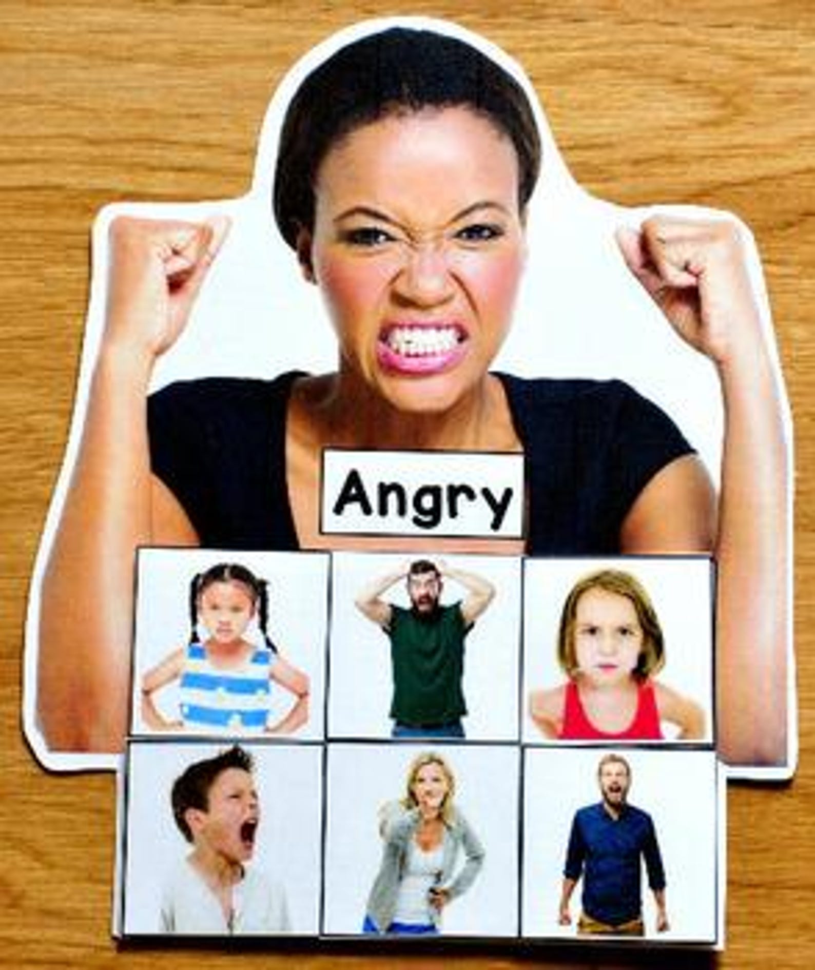 Emotions Sorting Mats: Real Photos for Identifying Feelings - Etsy